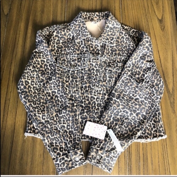 Free People | Jackets & Coats | Free People Oversized Leopard Print ...